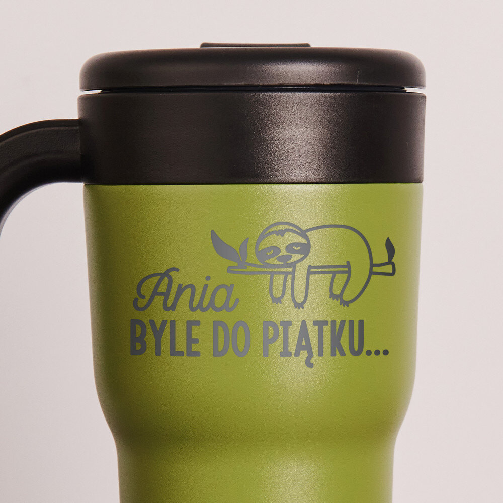 Byle do piątku - kubek termiczny 530ml - MyGiftDna.pl