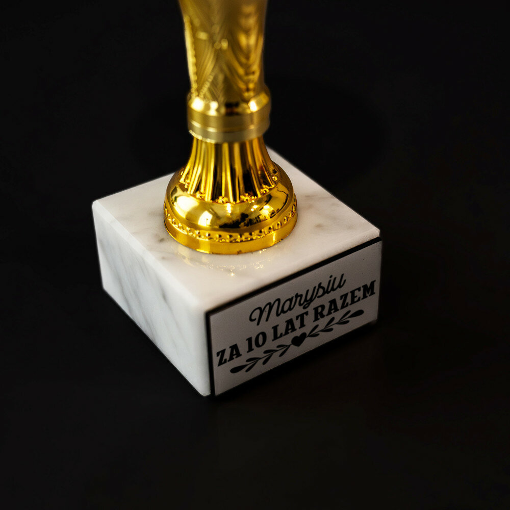 Dziękuję za lata razem - Złoty puchar - MyGiftDna.pl