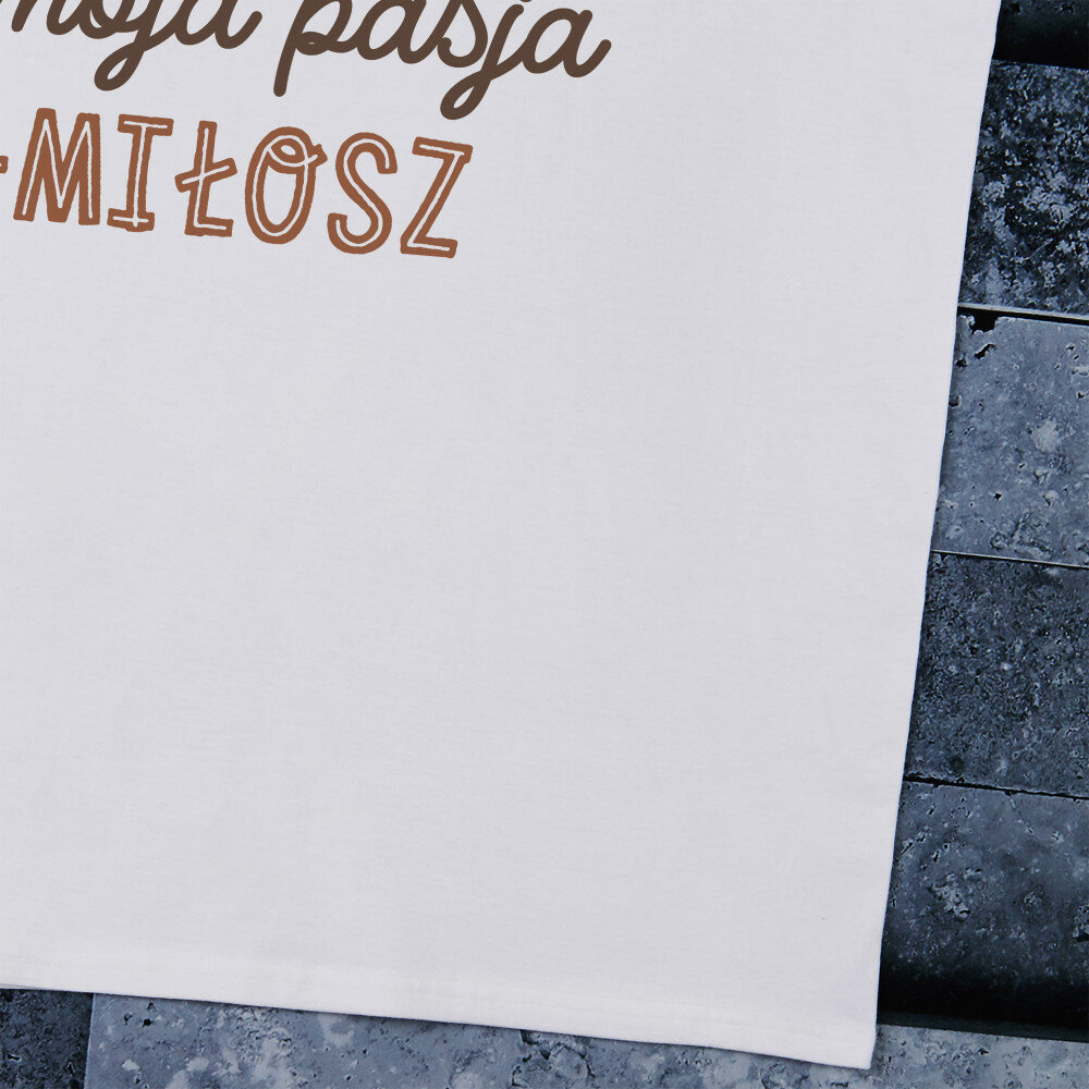 Grzyby to moja pasja - Koszulka męska z nadrukiem - MyGiftDna.pl