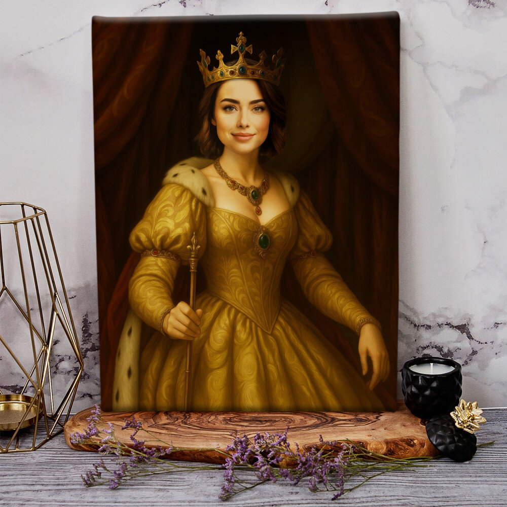 Jej wysokość mama - Królewski portret - MyGiftDna.pl