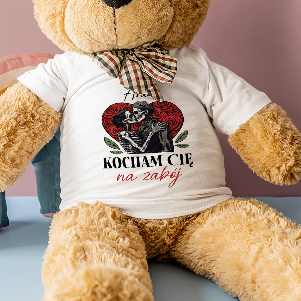Kocham Cię na zabój - Pluszowy miś 90 cm - MyGiftDna.pl