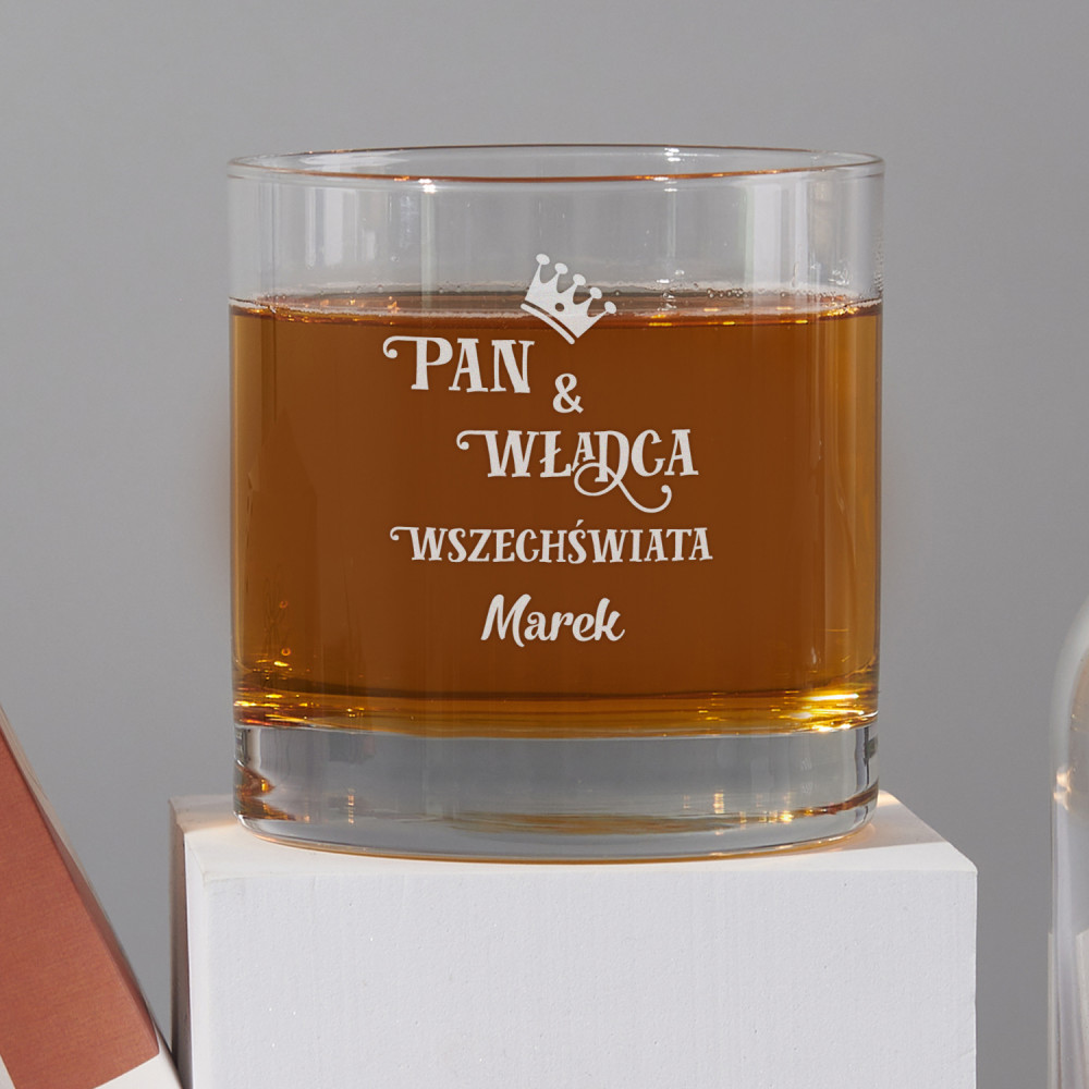 Pan i władca - Zestaw prezentowy dla wielbiciela whisky - MyGiftDna.pl