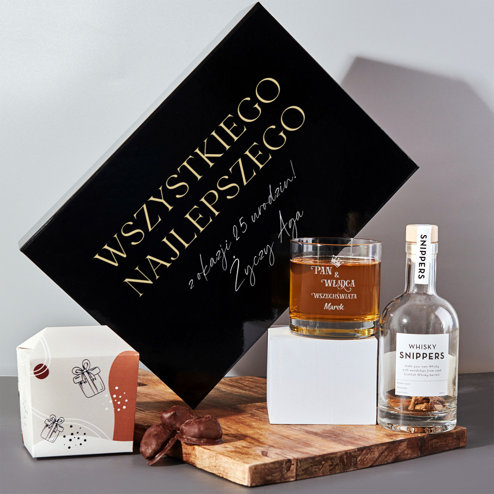 Pan i władca - Zestaw prezentowy dla wielbiciela whisky - MyGiftDna.pl