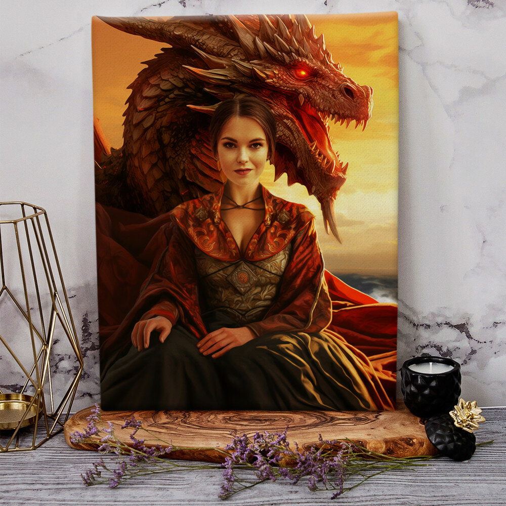 Smocza mama - Portret marzeń - MyGiftDna.pl