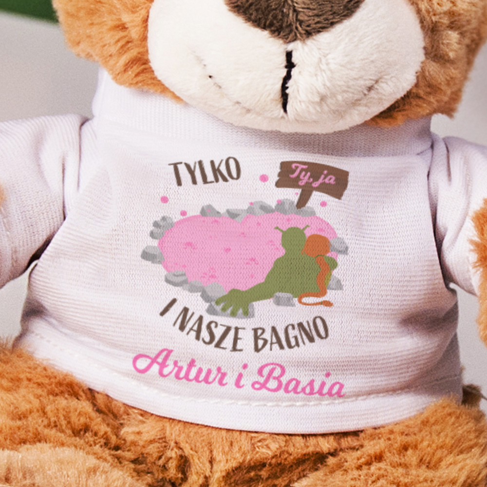 Tylko ty ja i nasze bagno - Pluszak - MyGiftDna.pl