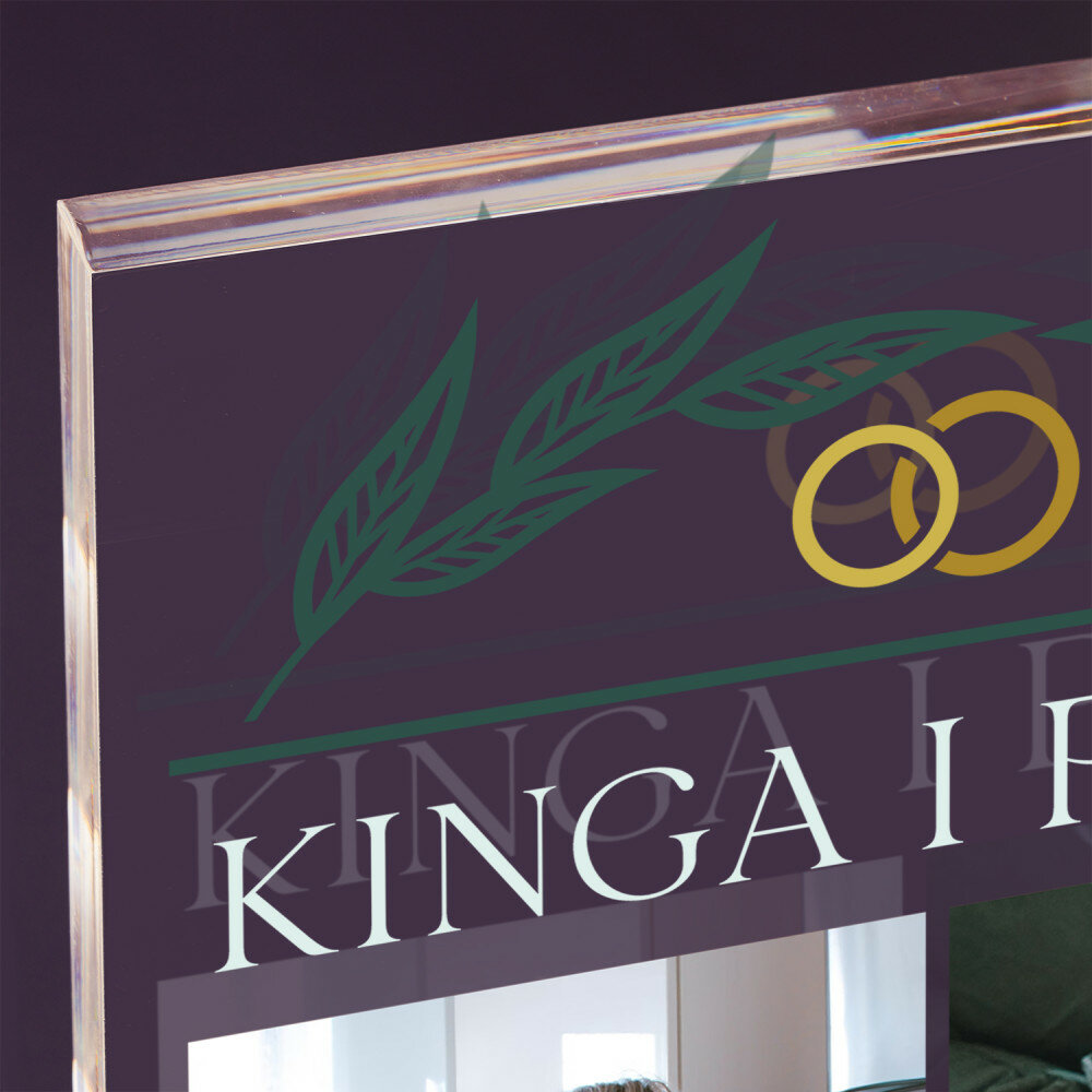 Wasz dzień - Blok akrylowy z nadrukiem - MyGiftDna.pl