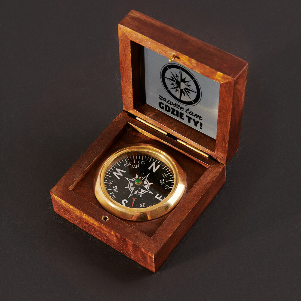 Zawsze tam gdzie ty - Kompas - MyGiftDna.pl